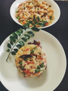 Vegetable Upma/How To Make Non Sticky Upma | Samira's Recipe Diary