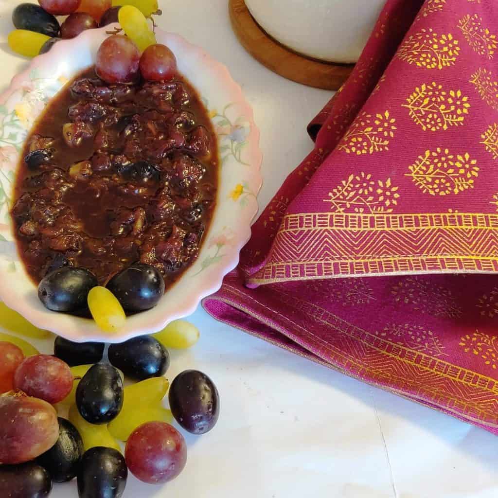 Mixed Grapes Chutney | Angur Ki Chatni | Samira's Recipe Diary