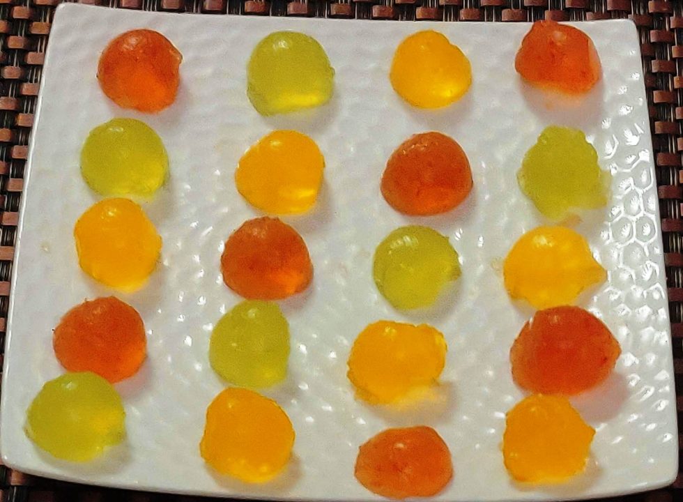 Vegetarian Jelly Fruit Cake with Agar | Agar Agar Jelly